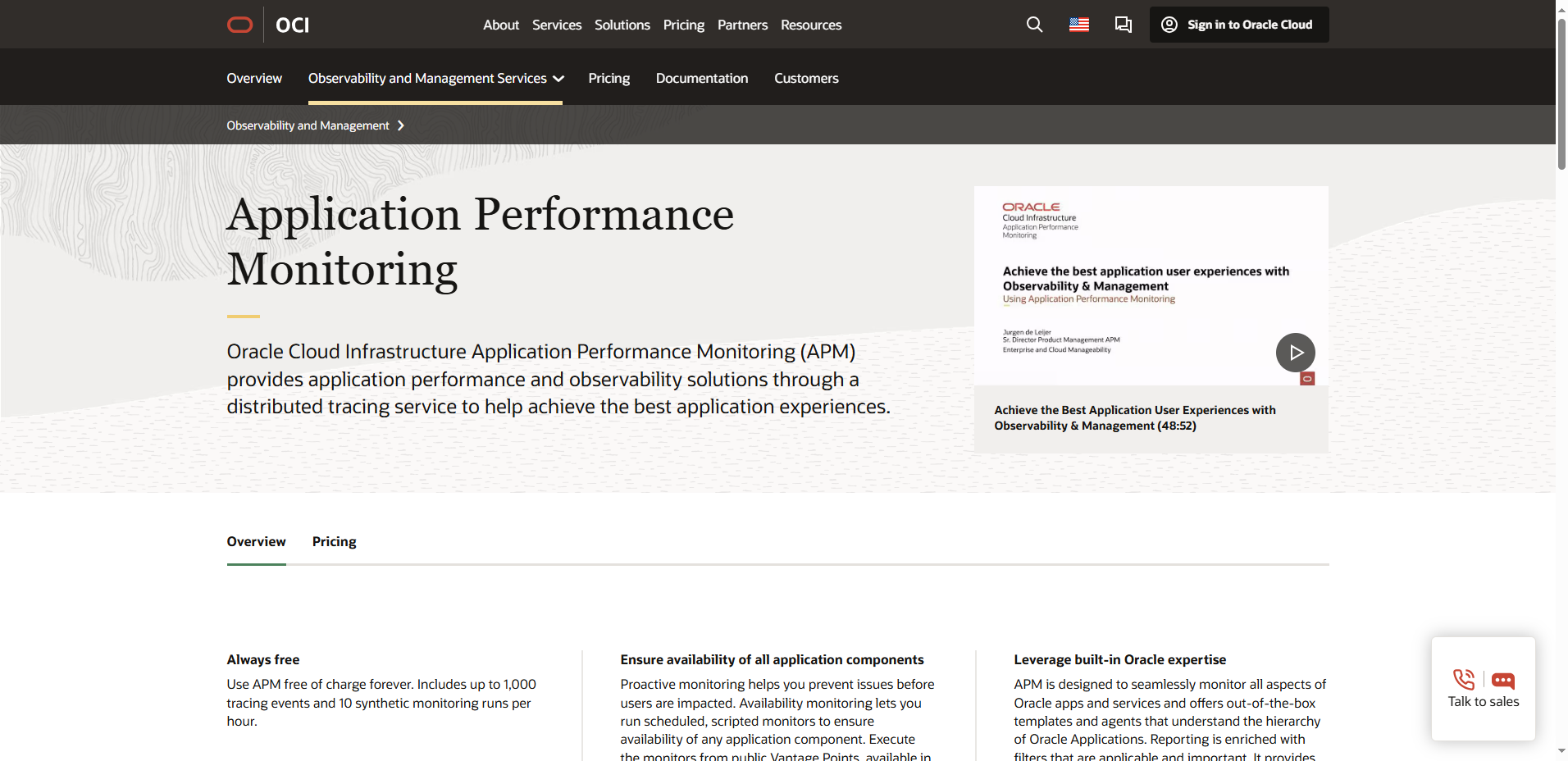 Application Performance Monitoring